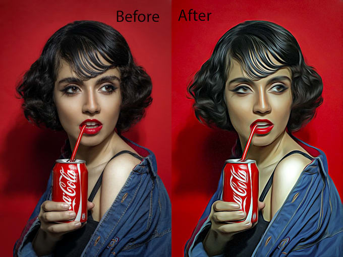 Do oil painting manipulations in photoshop by Tharindu097 | Fiverr