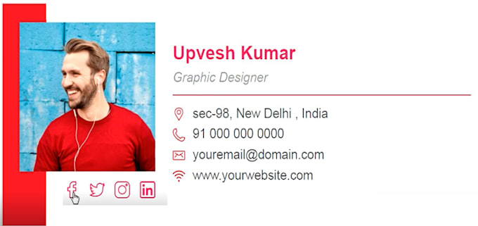 Create html email signatures or clickable email signature by Mahbub ...