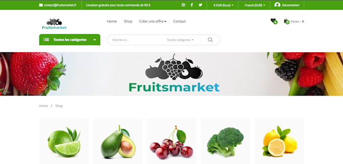 Ecommerce web site html php mysql by Nextty | Fiverr
