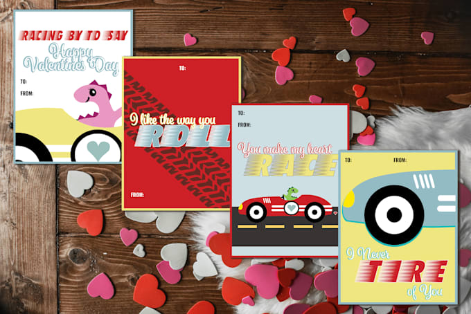 Create custom valentines day cards for your kids classroom party by ...