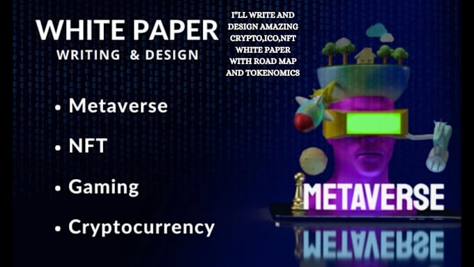 Write and design amazing crypto,ico,nft white paper with road map and ...