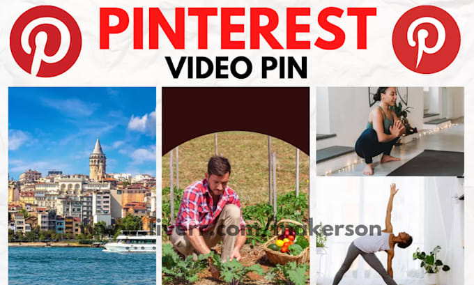 Edit high quality pinterest video pins ads by Makerson | Fiverr