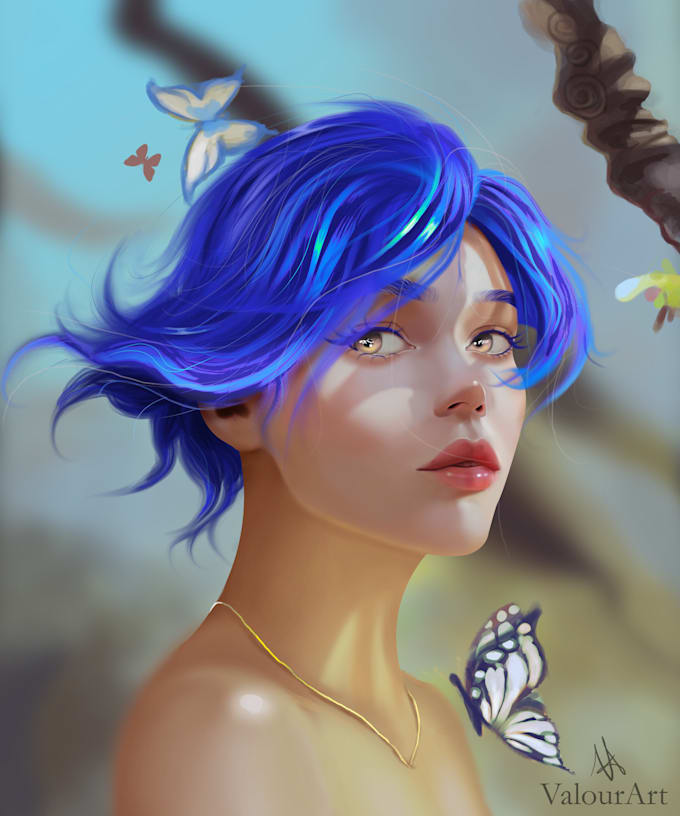 Paint high quality digital art portraits by Valourart669 | Fiverr