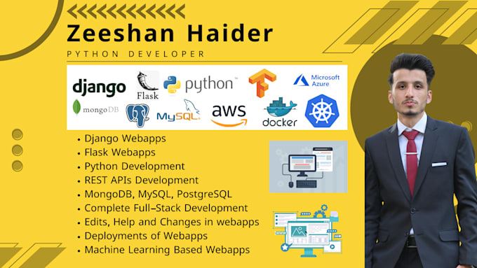Develop django or flask python webapp or website by Zeesys | Fiverr