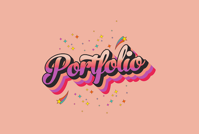 Design aesthetic and cute typography by Irnafp | Fiverr