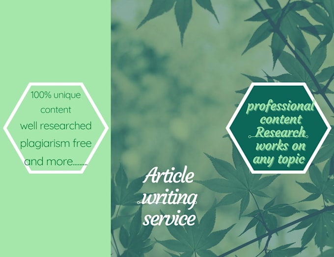 Write a high quality essay upto 500 words by Kaif_malik37 | Fiverr