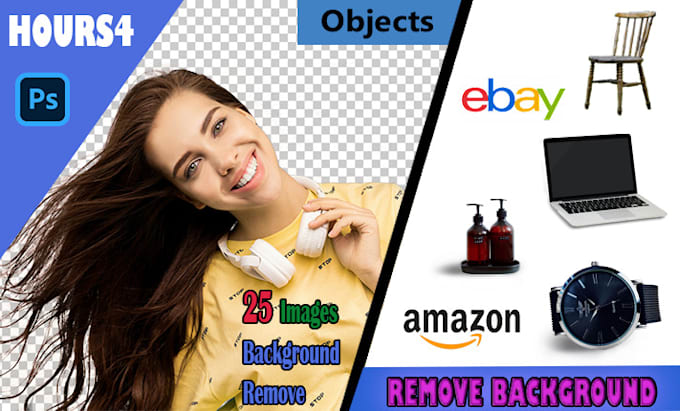 Remove background of 150 photos within 4 hours by Mouhcinallilou | Fiverr