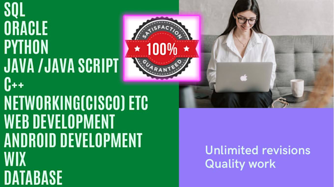 Do sql oracle coding yolo and python tasks by Komalrajpoot87 | Fiverr