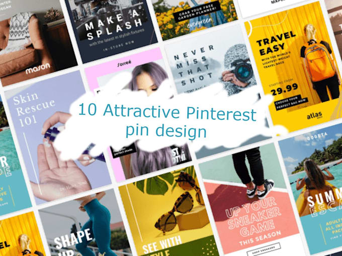Do creative pinterest pin design in 24 hrs by Aliseenarezaie | Fiverr