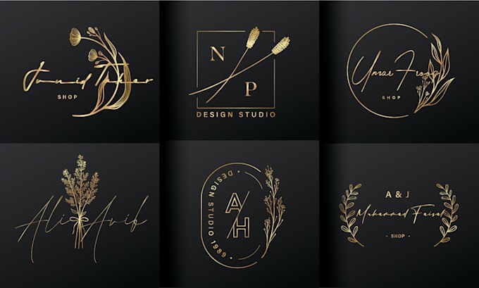 Design an eye catching modern signature logo by Hali63 | Fiverr