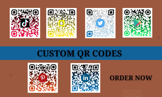 Design unique, professional, custom qr code, qr code generator with ...