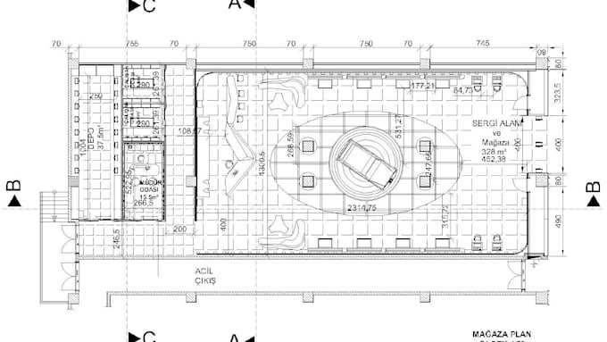 Professional technical drawing in autocad program by Kutayyilmaz | Fiverr