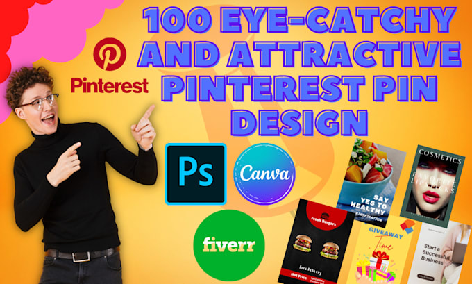 Create eye catchy and attractive pinterest pin design by Aashray_nanda ...