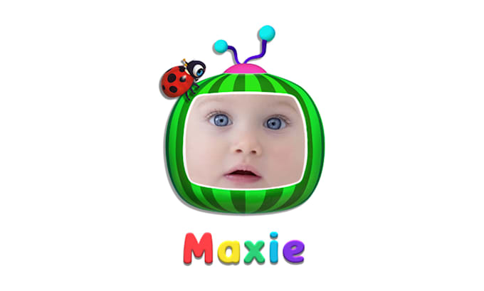 Photoshop your baby as the melon tv by Studio_duckie | Fiverr