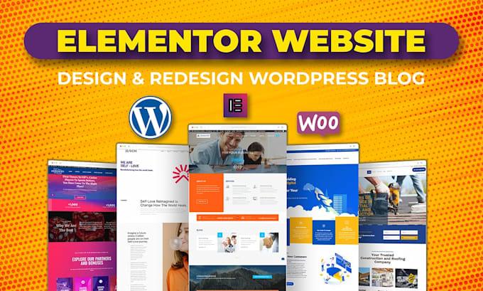 Create responsive wordpress website design or develop with elementor pro by Mshahidramzan | Fiverr