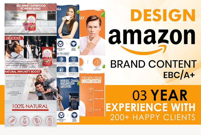 Design amazon ebc a plus content with product listing by Graphics971 ...