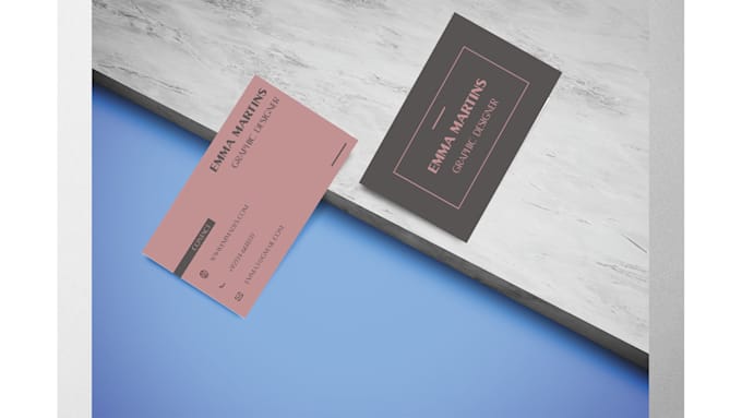 Design perfect visiting card for you by Designwmunawar | Fiverr