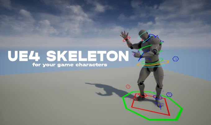 Rig your characters for unreal engine by Goofiebasub | Fiverr