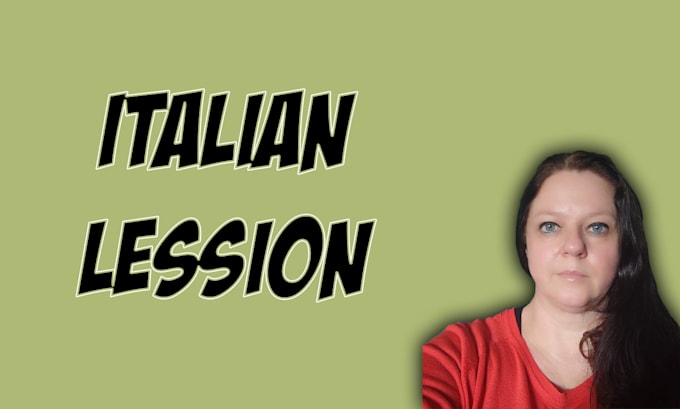 Do your italian lesson by Ana_gert | Fiverr