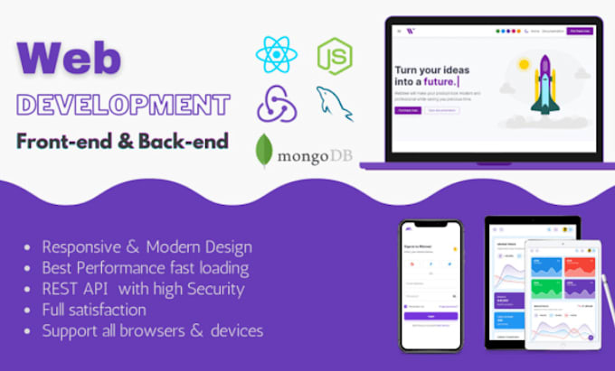 Design and develop website with react nodejs mongodb by Piyushsingh900 ...