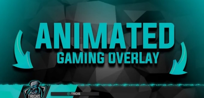 Create best 3d animated gaming overlay by Akashbepari | Fiverr