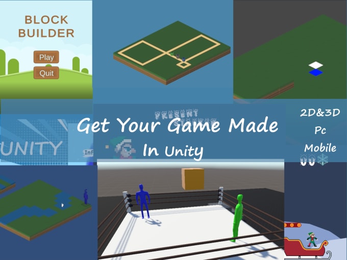 Create your 2d video game idea using unity engine by Simpduck | Fiverr