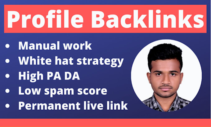 Do 300 high quality profile backlinks by Rankmaster26 | Fiverr