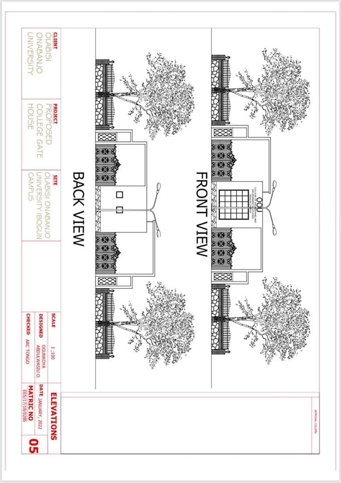 Make a functional architectural drawings with autocad by Marvel_design1 ...