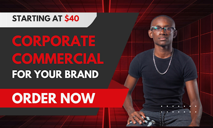 Make corporate commercial video for your brand by Tob_ekk0 | Fiverr