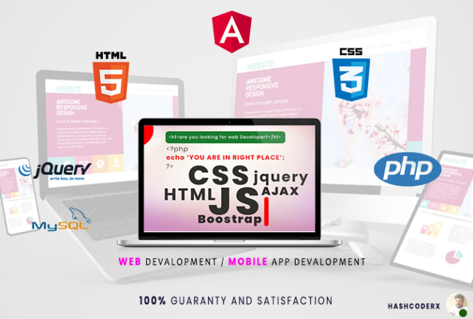 Fix And Build A Website With Php Html Css Jquery Mysqlangularreact By Hashcoderx Fiverr