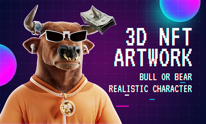 Create 3d nft art collection with json data by Dastanartifex | Fiverr