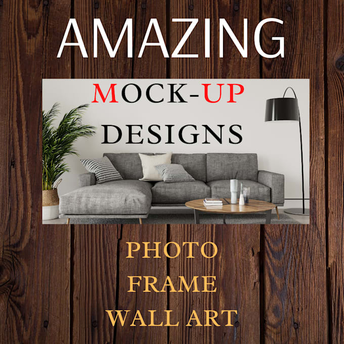 Create eye catching frame mockup for your image or photo by ...