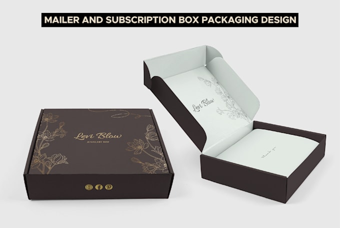 Create luxury subscription box, mailer box design by Packagng_expert ...