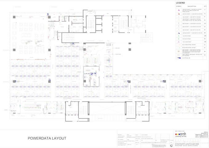 Draw electrical design drawing floor plan on autocad 2d by Asrarhodekar ...
