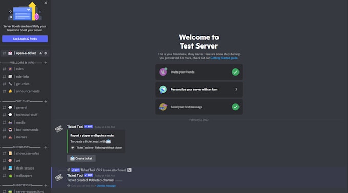 Design a professional discord server for everything that you need by ...