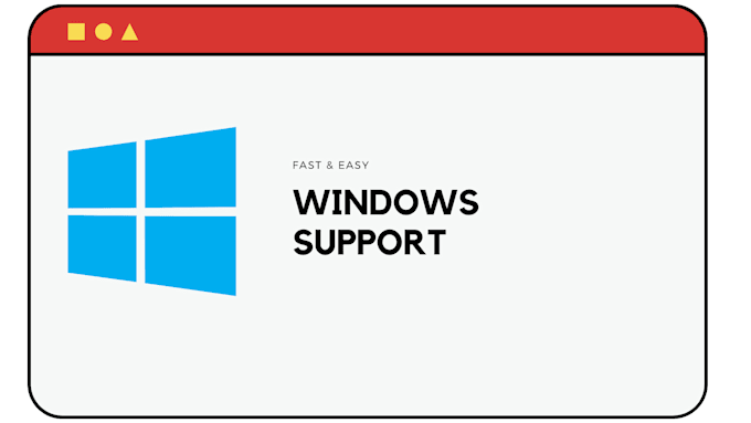 Support your windows os by Timoql | Fiverr