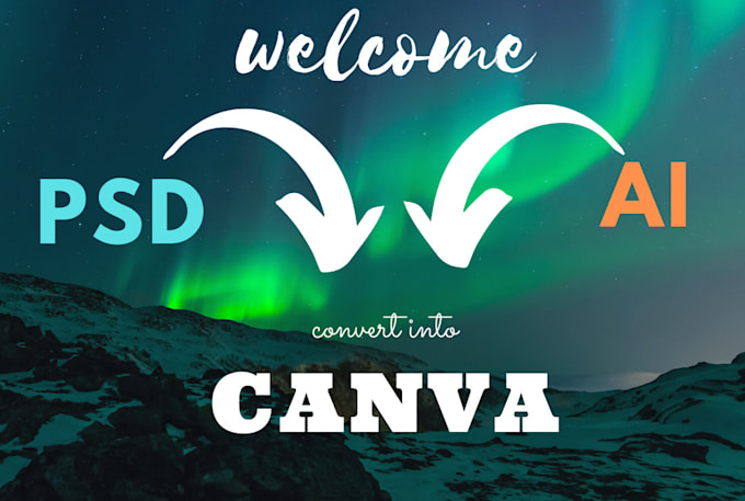 Recreate and redesign your graphics documents into canva by Rao_uzair1 ...