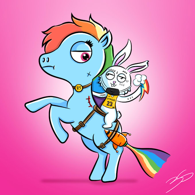 Create a unique 2d frame by frame animated gif or intro by Eightyfive85 ...