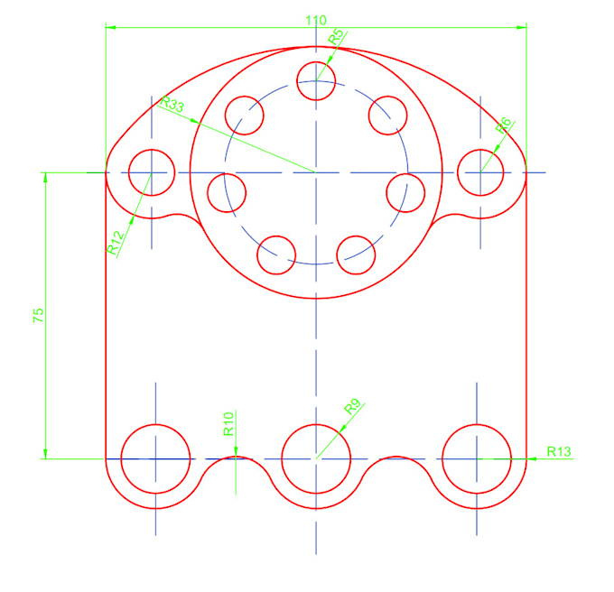 Draw autocad 2d mehanical models and 3d models by Azizazhus | Fiverr