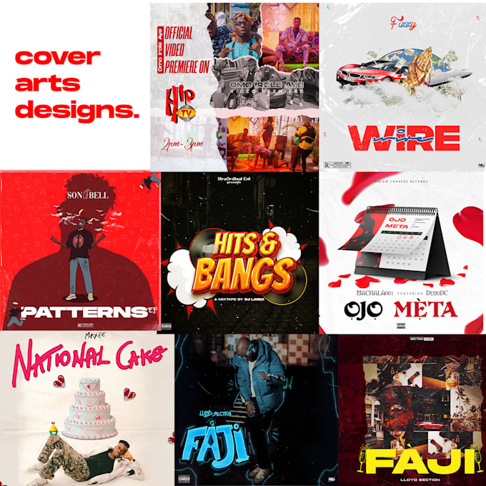 Design a modern music cover art, ep, mixtape cover for you by ...