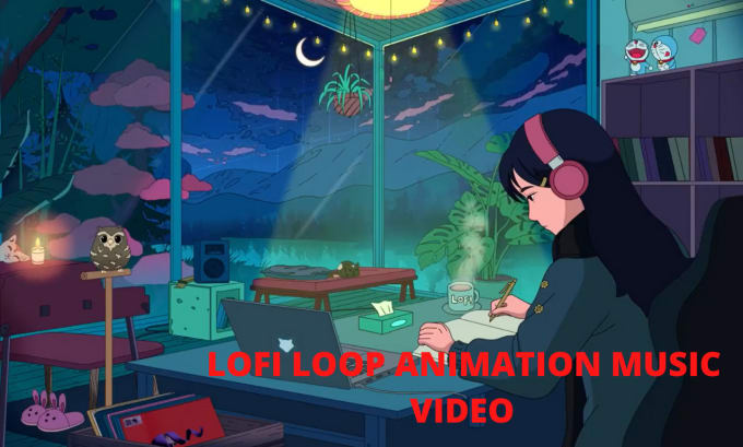Create lofi loop animation by Queen_rose19 | Fiverr