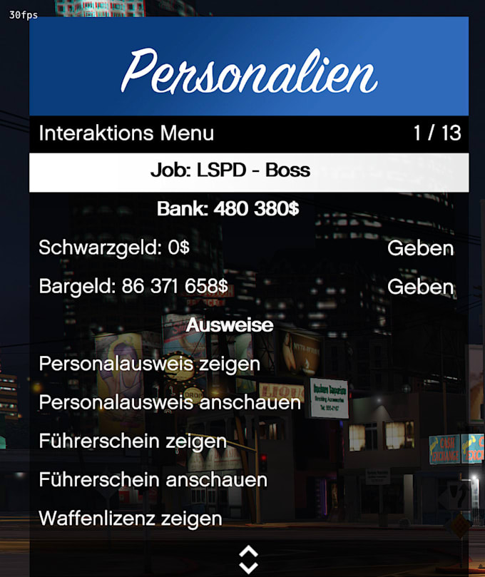 Verkaufe msbase fivem server voll eingerichte by Tomhaberland | Fiverr