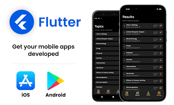 Develop mobile app in flutter by Mtalha101 | Fiverr