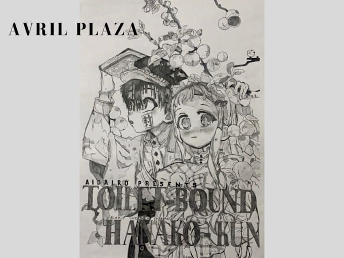 Make pencil drawings focused on anime characters by Avrilplazag | Fiverr