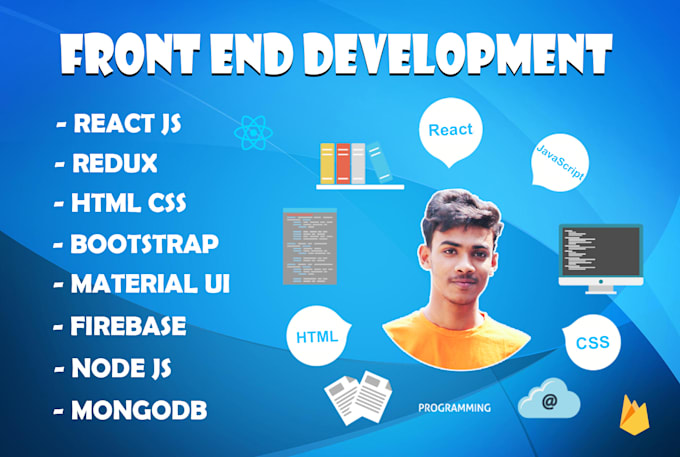 Web Front End Development Using React Js Javascript Html Css Responsive Website By Alhelalhridoy