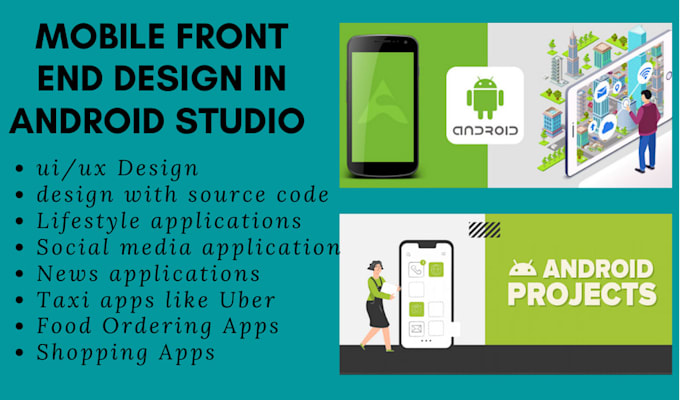 Do front end app development in android studio by I_am_mahnoor | Fiverr