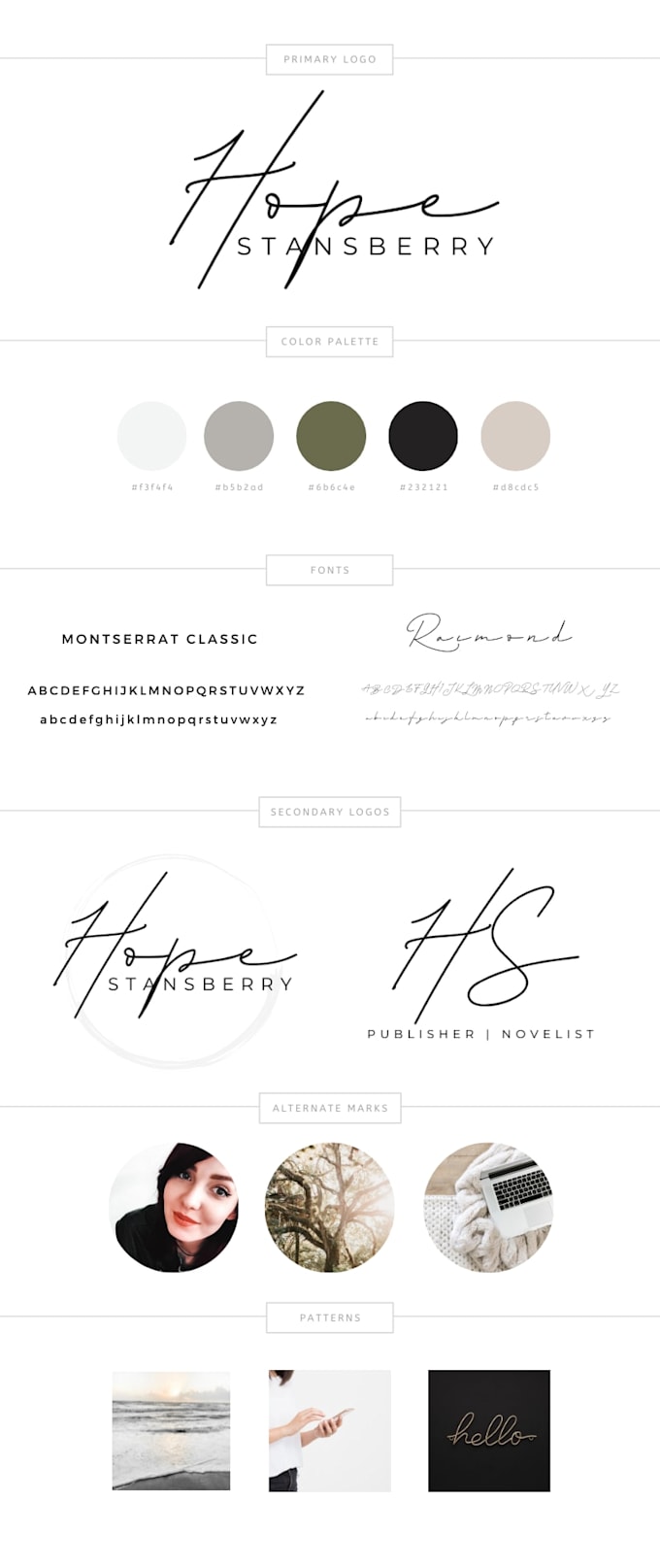 Create a custom brand board for your business by Roseavenueco | Fiverr