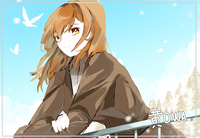 Make an anime styled artwork by Howa_art | Fiverr