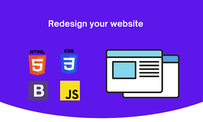 Redesign Website Using Html Css Js Bootstrap By Pdhiman Fiverr