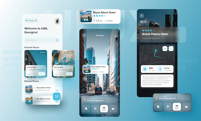 Design mobile app ui ux for ios and android with figma or xd by Uiuxengineer | Fiverr